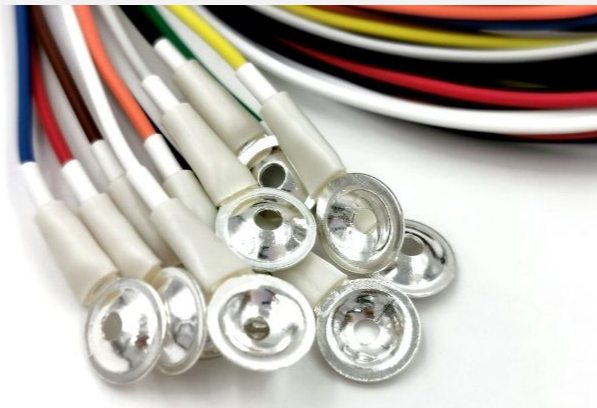 SANeuro | EEG Silver Collodion Electrodes 1,5m 10 colors (10)